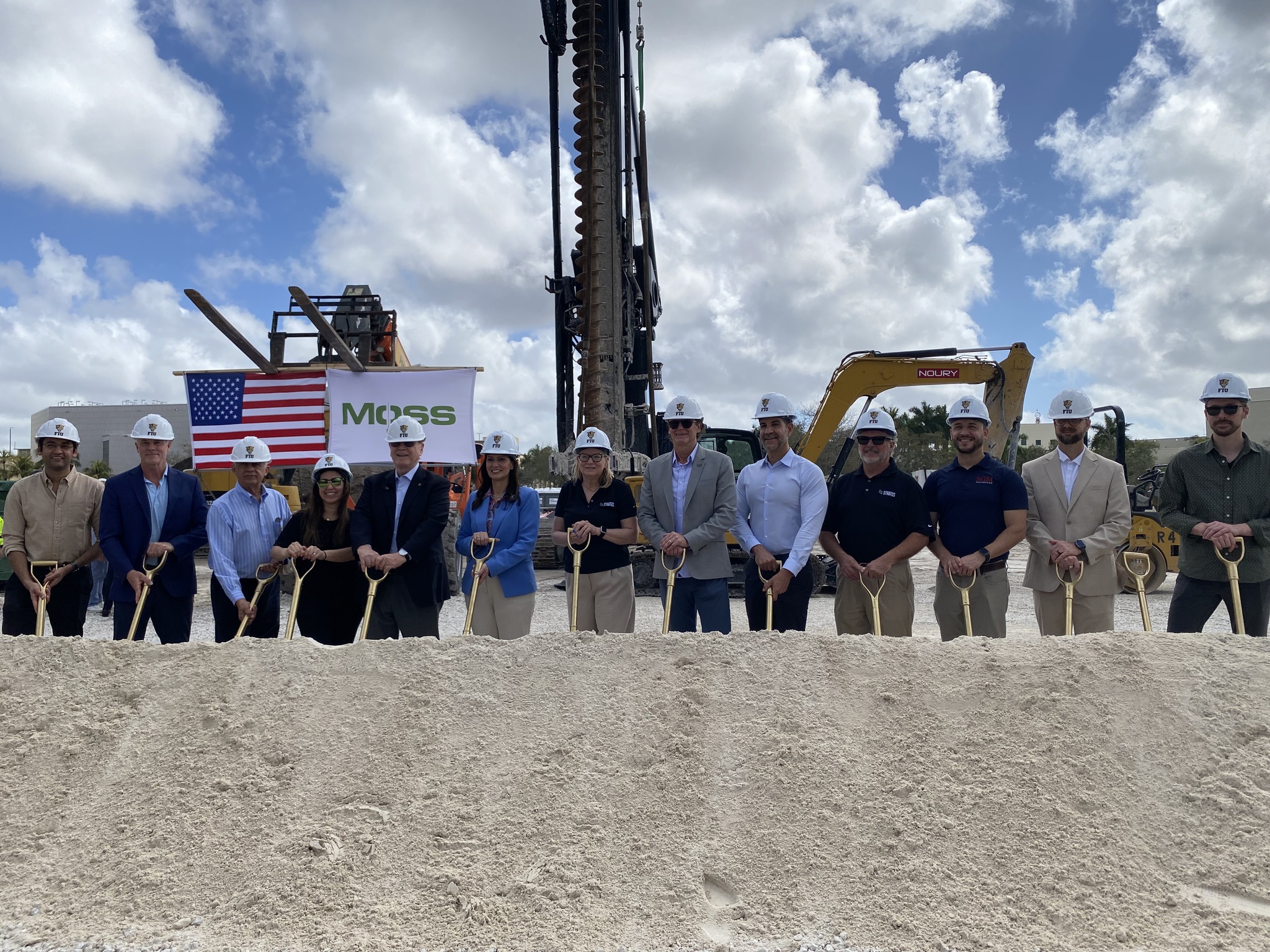 Groundbreaking ceremony for Sunblazer Hall at FIU – Miller Legg
