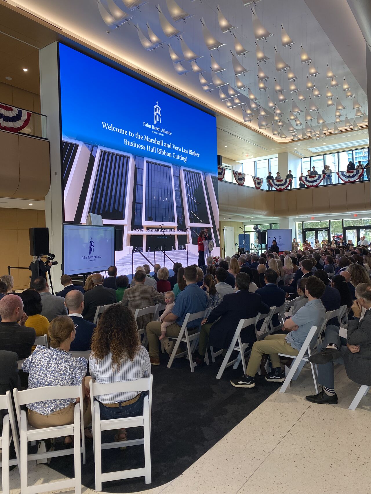 Grand opening of the PBAU Marshall & Vera Lea Rinker Business Hall ...