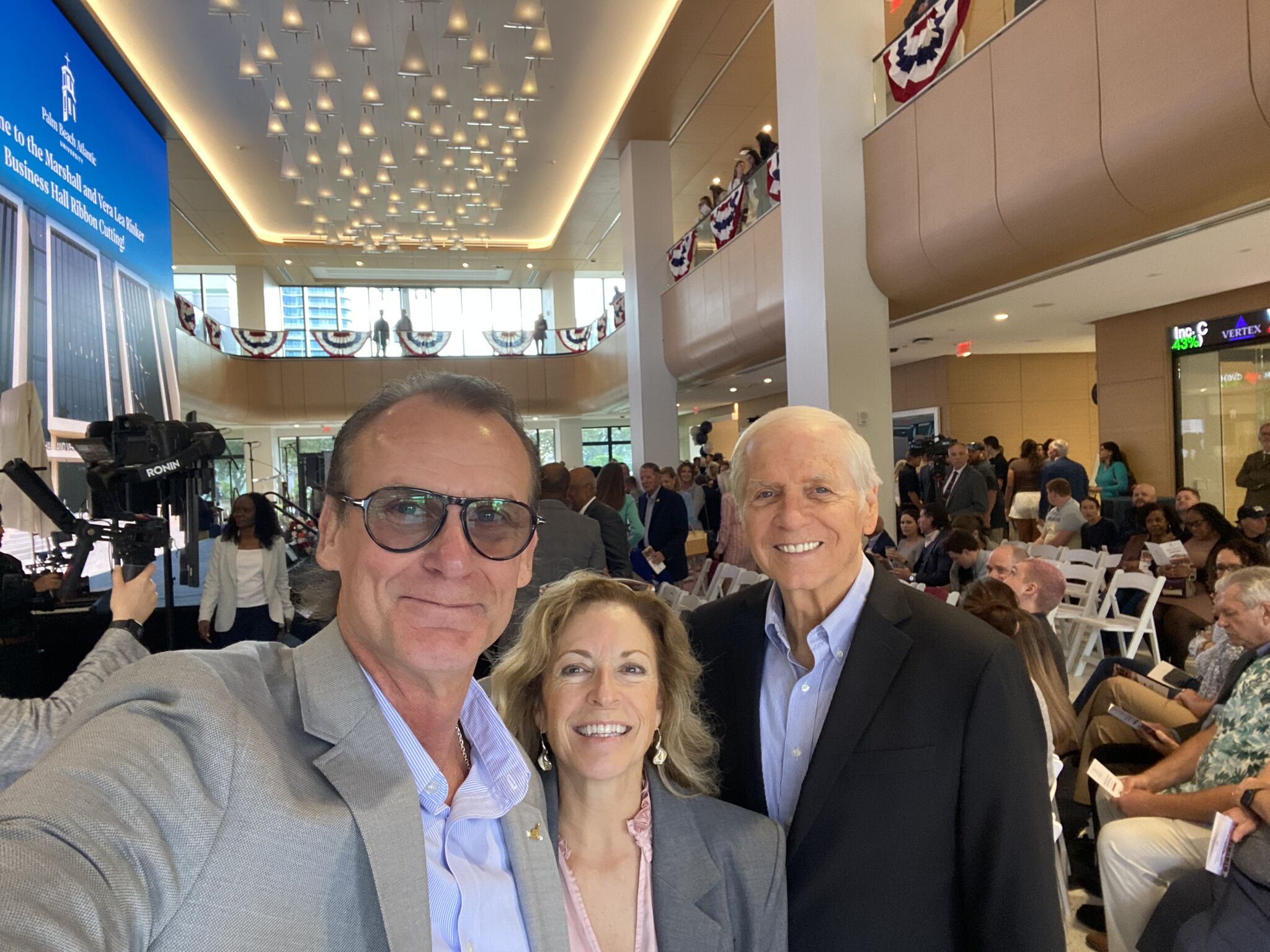 Grand opening of the PBAU Marshall & Vera Lea Rinker Business Hall ...